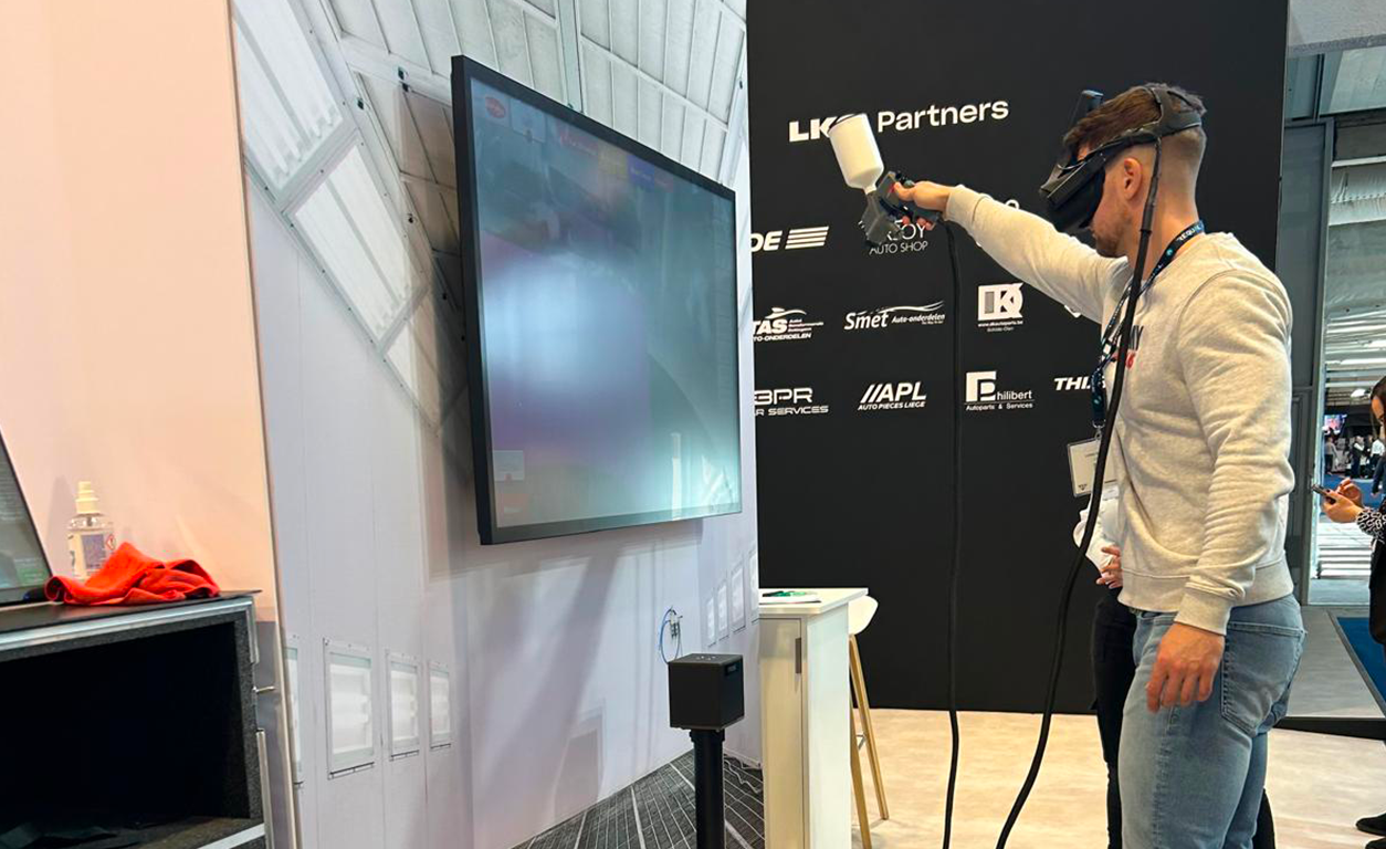 Simulateur de peinture industrielle VR – SimSpray